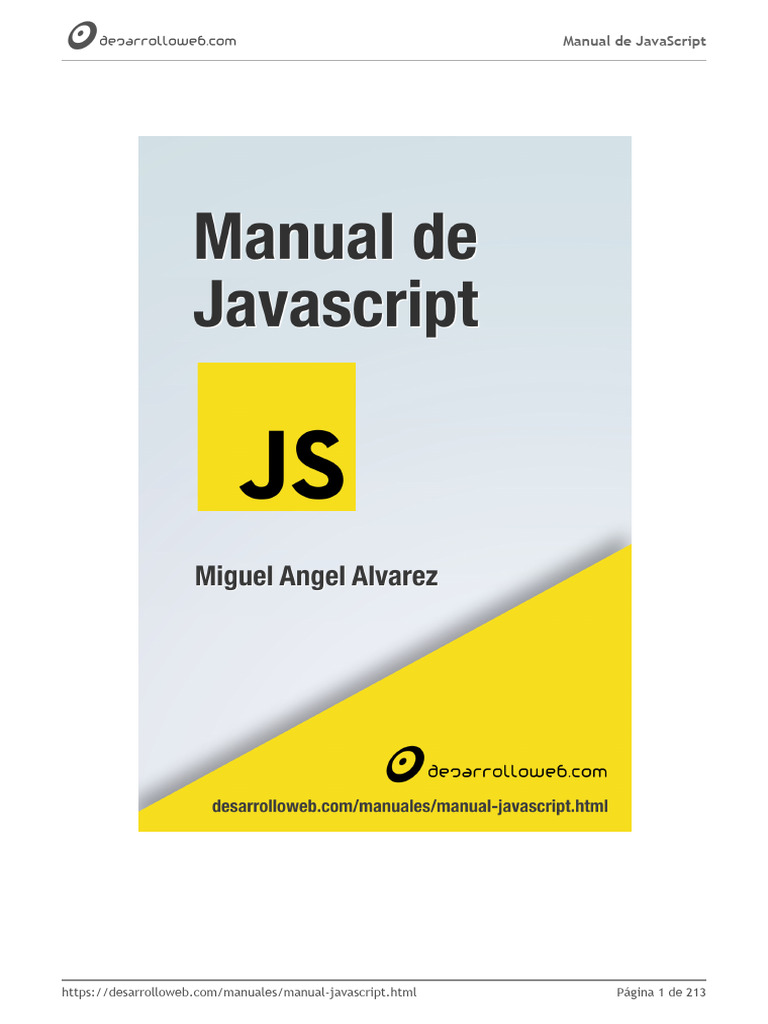 Manual De Javascript Pdf