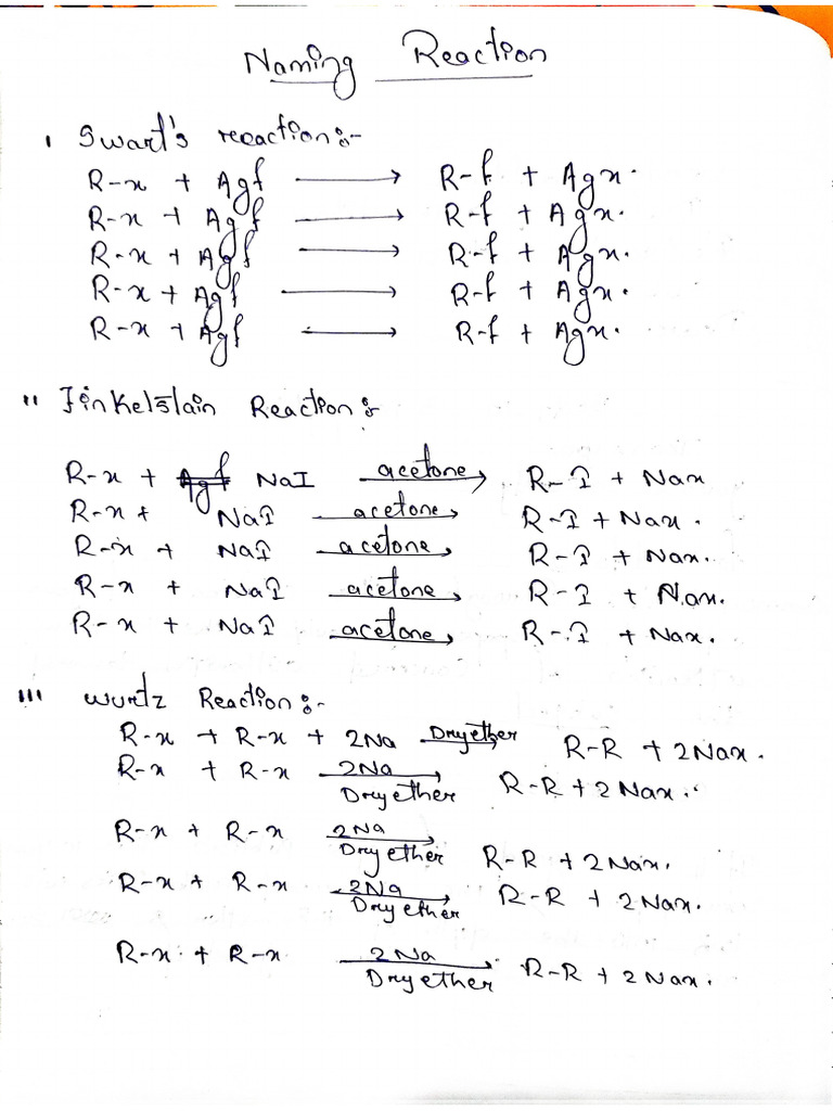Naming Reaction-2 | PDF