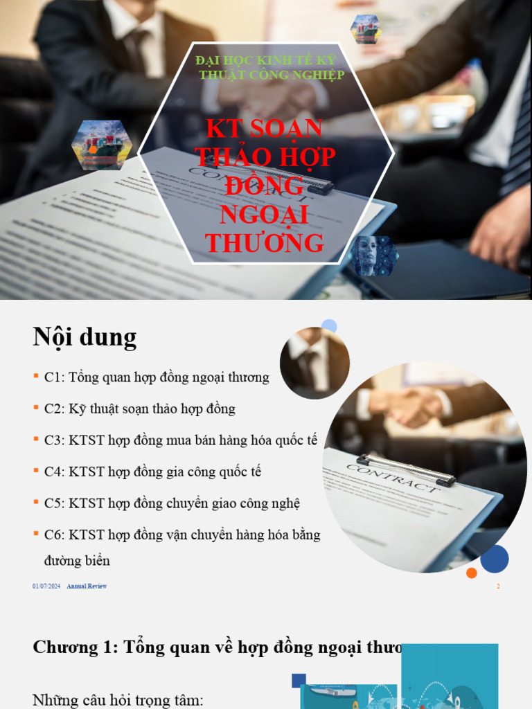 Chương 1 - T NG Quan H P Đ NG Ngo I Thương | PDF