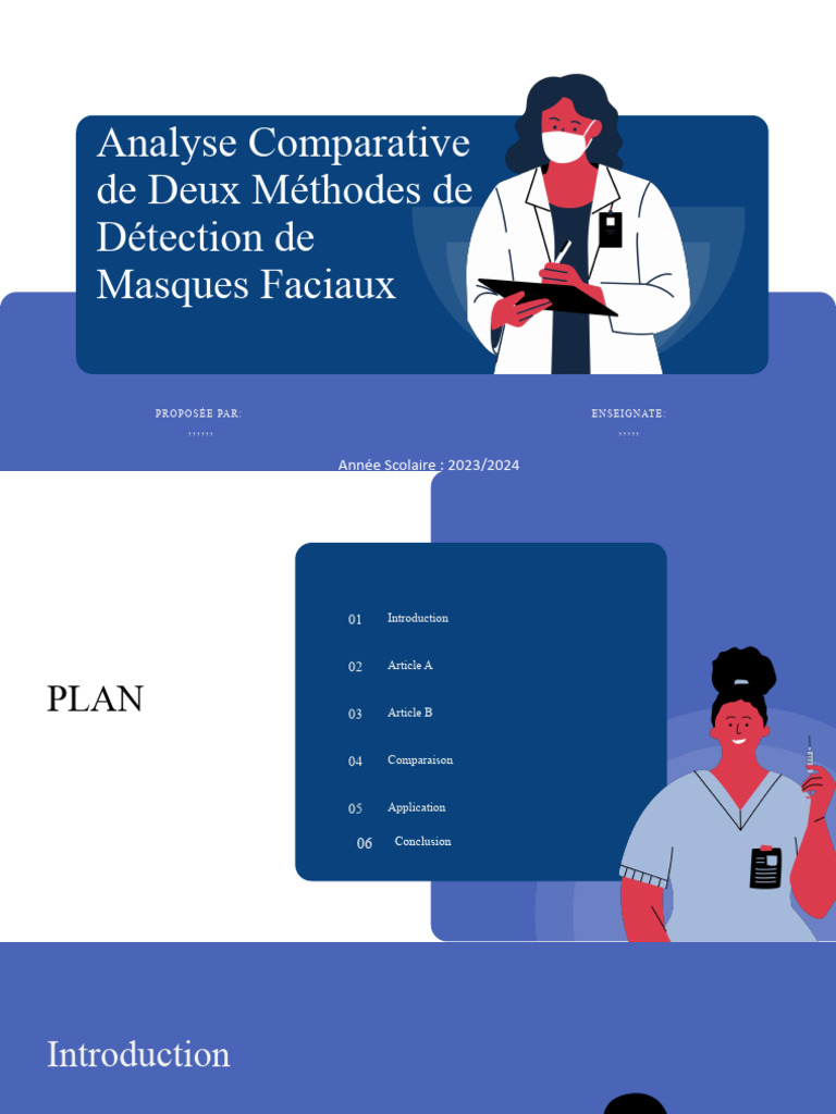 Analyse Comparative de Deux Méthodes de Détection de Masques Faciaux | PDF