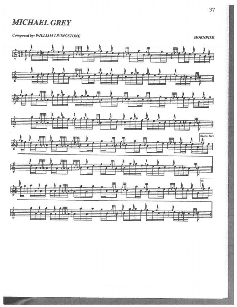 BillLivingstone Hornpipe Michael+Grey | PDF