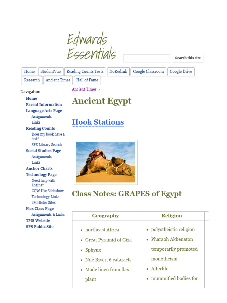 Ancient Egypt - Edwards Essentials | PDF