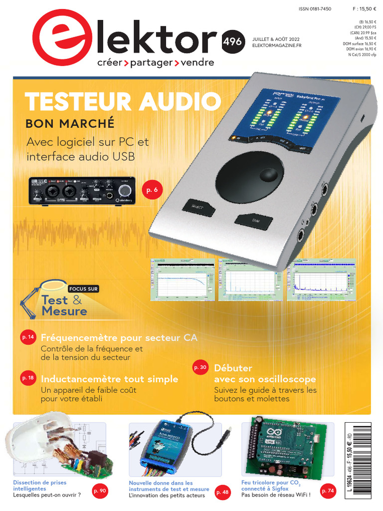 Elektor France - Juillet-Ao T 2022 | PDF