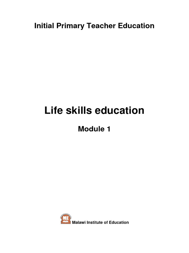 x02 - Life Skills Module | PDF | Wellness