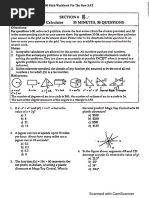 Grade 8 Readiness Test - Answer Key | PDF