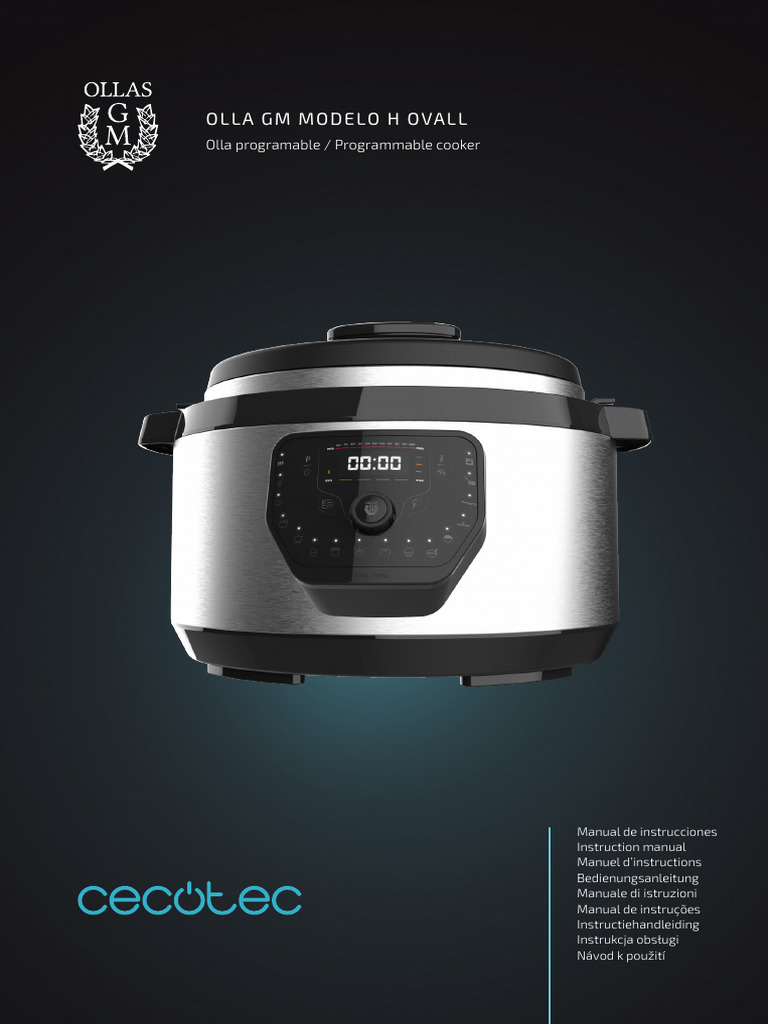 Olla GM H Ovall User Manual Es | PDF | Hogar, jardinería y bricolaje | Tecnología