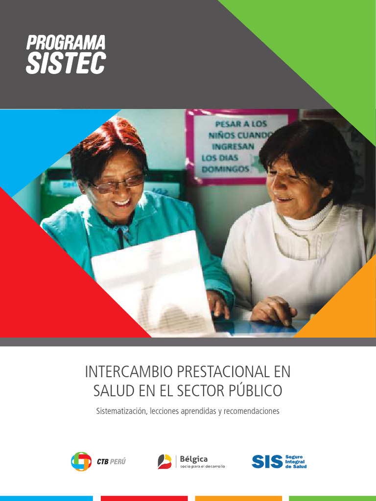 Sistematización Del Proyecto Intercambio Prestacional en Salud | PDF