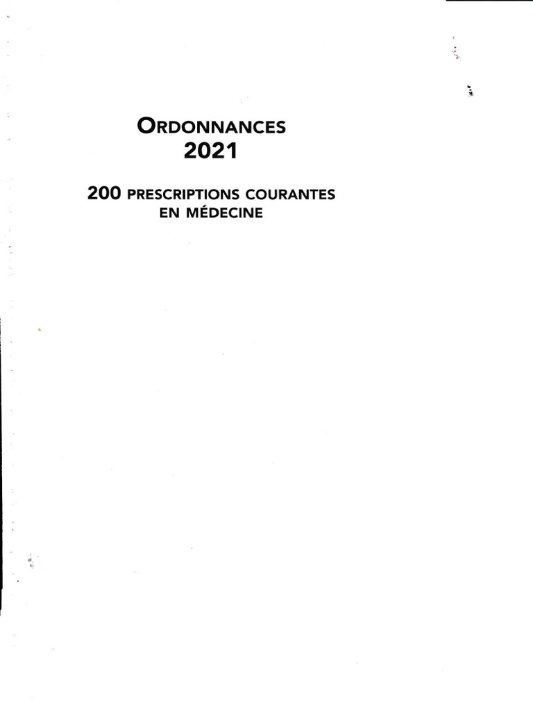 200 Ordonnances 2021 | PDF