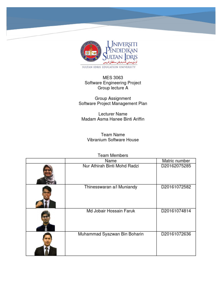 SPMP 1.1 PDF | PDF