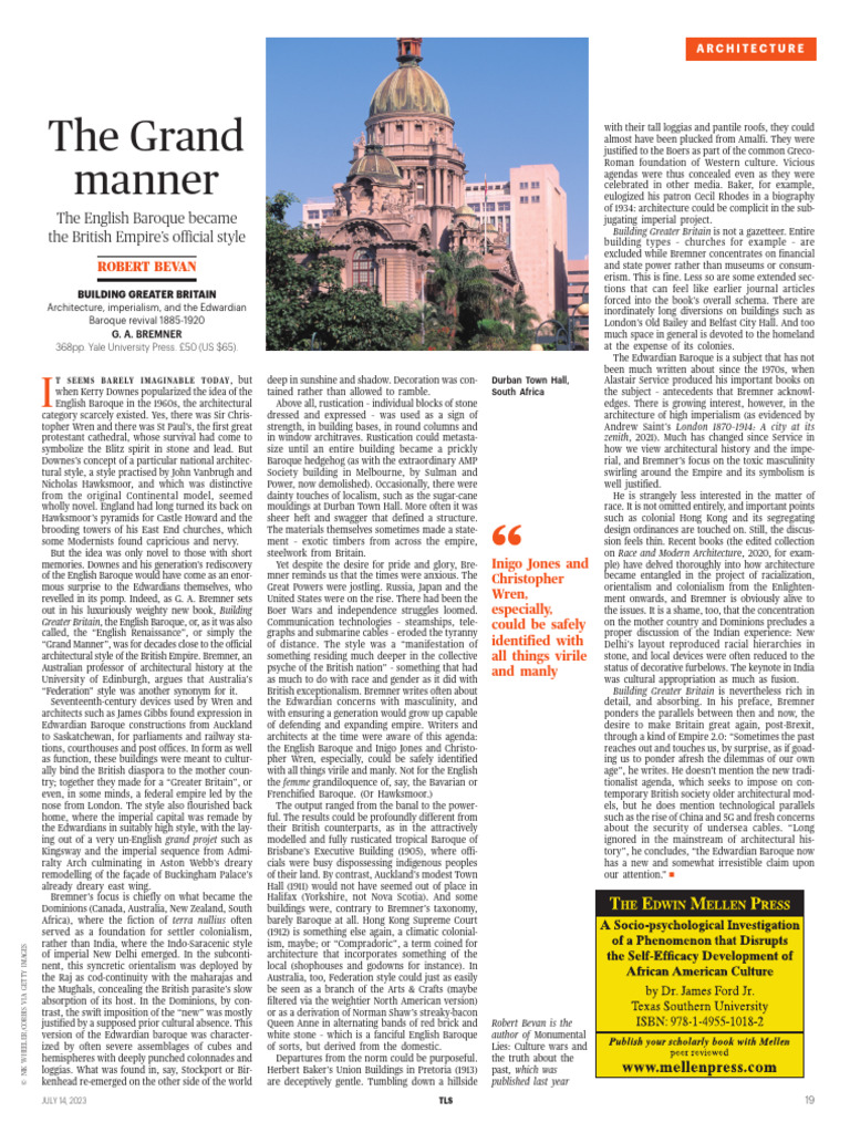 The Grand manner by Robert Bevan | PDF