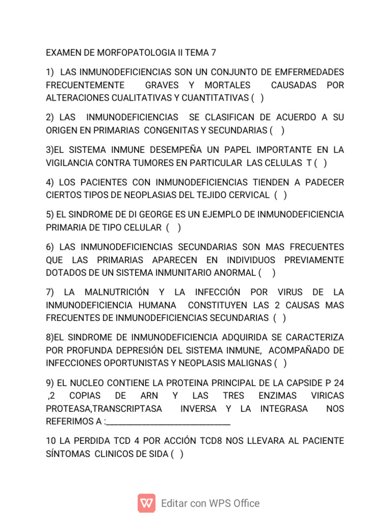 EXAMEN DE MORFO-WPS Office 6 | PDF