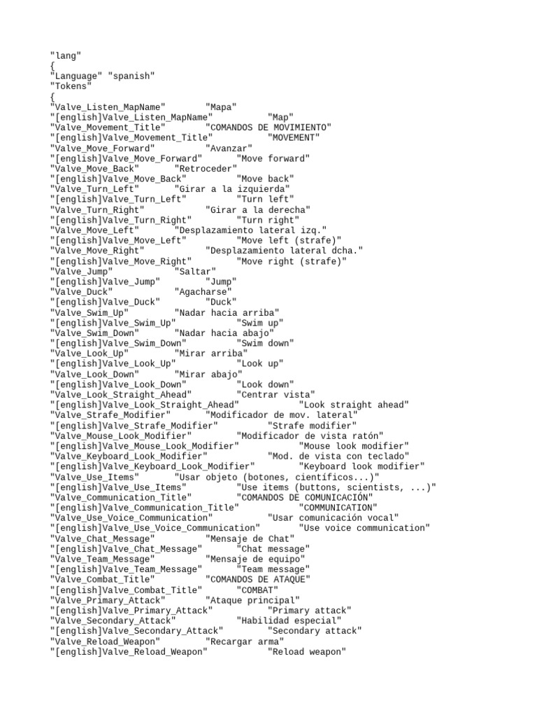 Valve Spanish | PDF