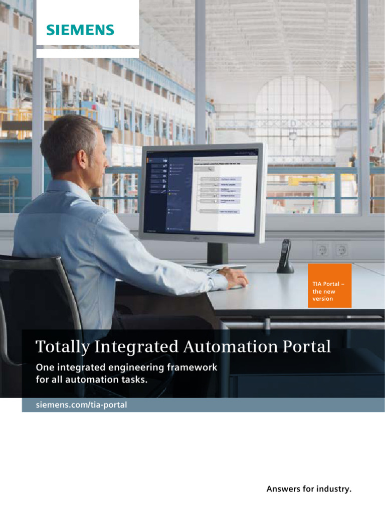 Tia Portal Brochure | PDF