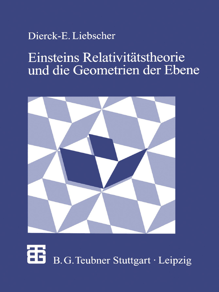1999 Einstein's Theory of Relativity and The Geometries of The Plane ...