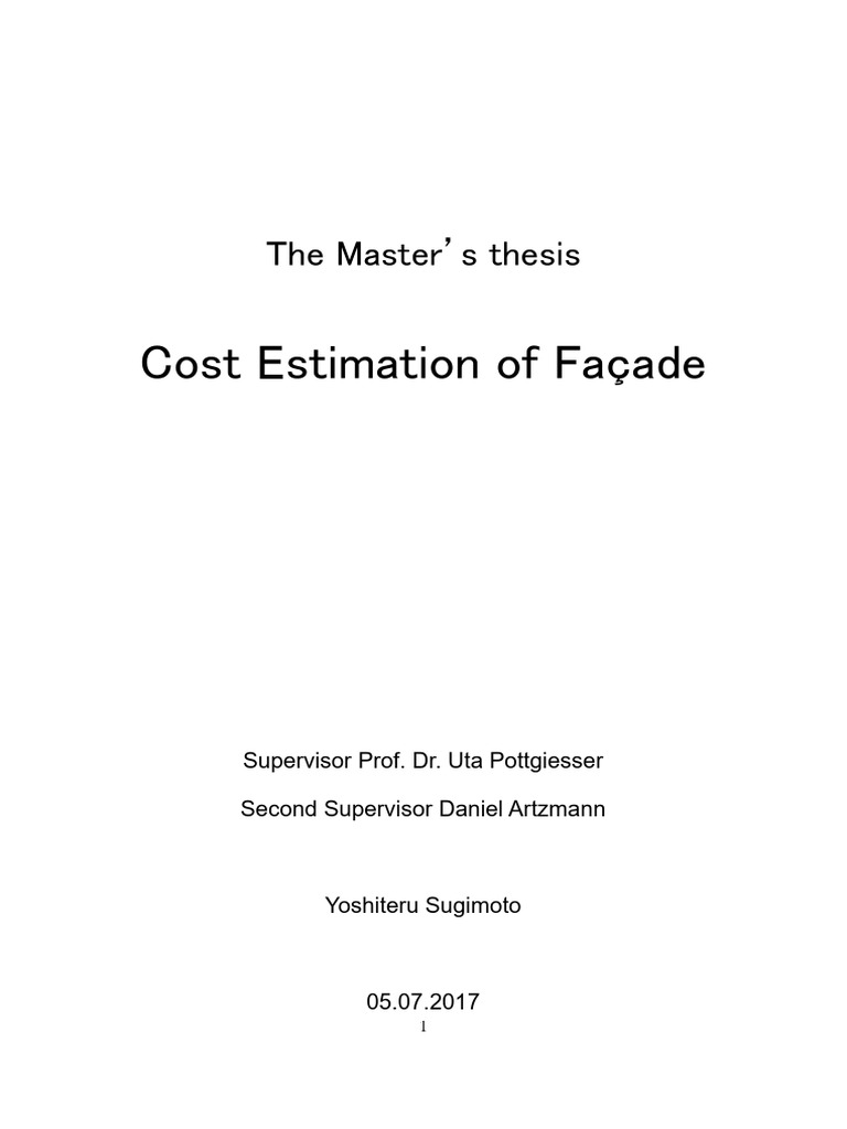 Yoshiteru Sugimoto Masterthesis | PDF | Art
