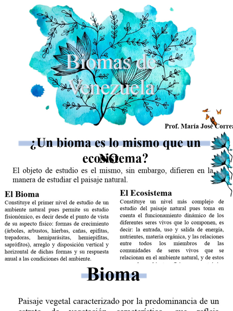 Biomas de Venezuela: Una Guía | PDF | Salud y bienestar | Ciencia y ...