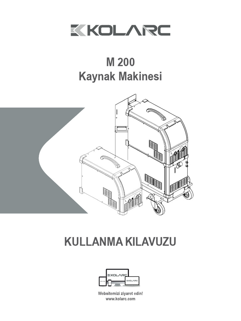 M 200 Kaynak Makinesi: Websitemizi Ziyaret Edin! | PDF