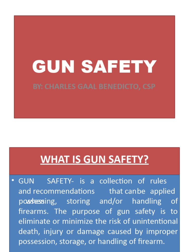 Franco - Gun Safety | PDF | Self-Improvement | History