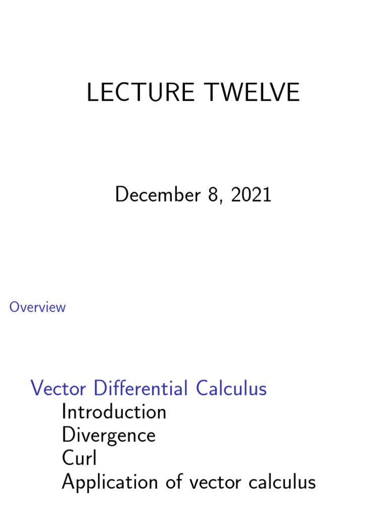 Lect 12 | PDF