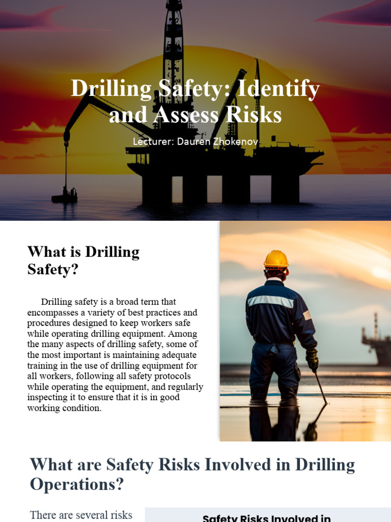 Drilling Safety | PDF | Technology & Engineering