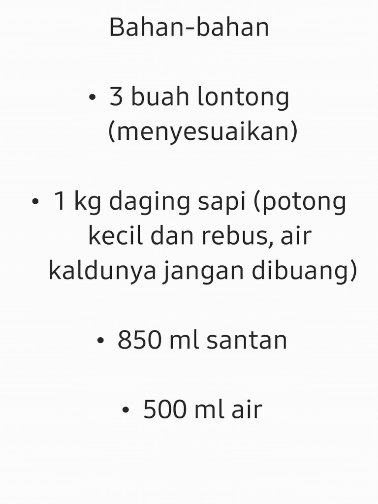 Resep Kari Sapi | PDF