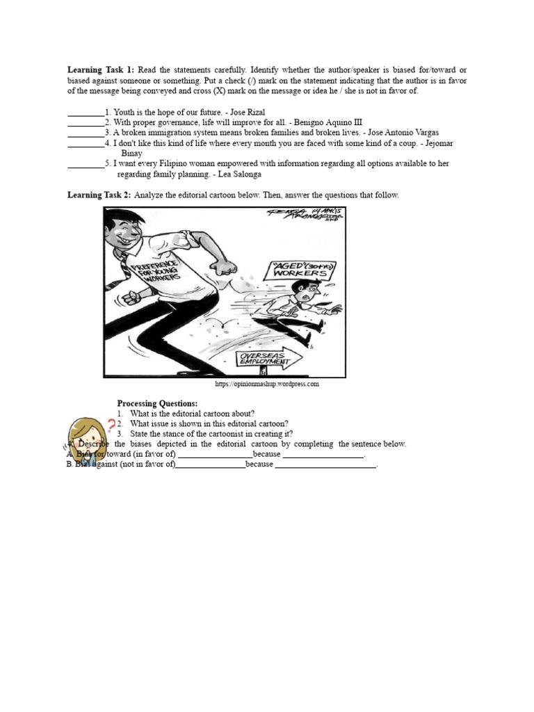 COT Activities | PDF