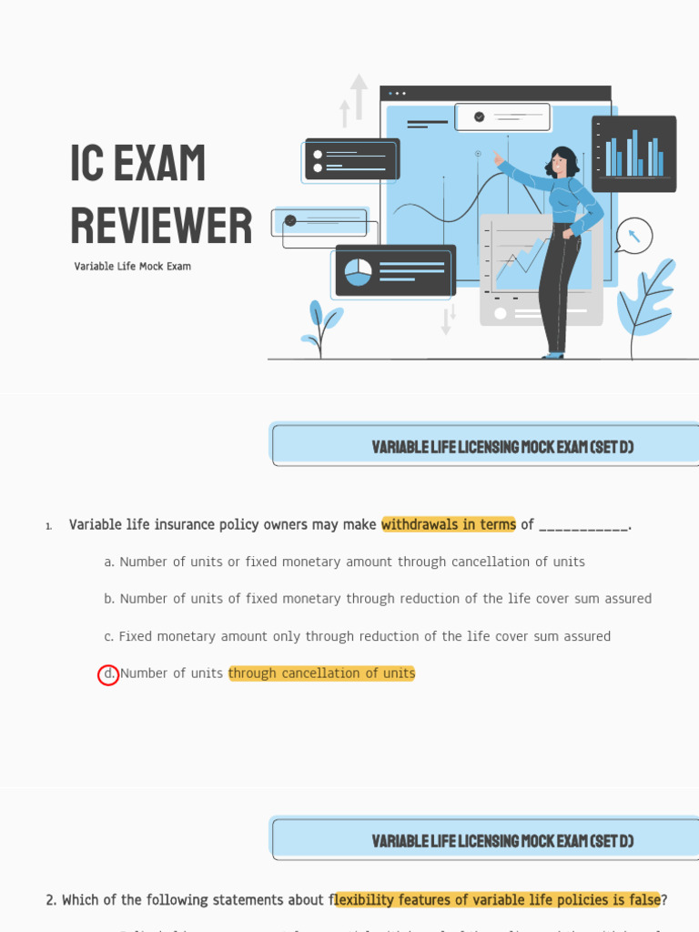 Ic Exam Reviewer Var & Trad - With Highlight | PDF