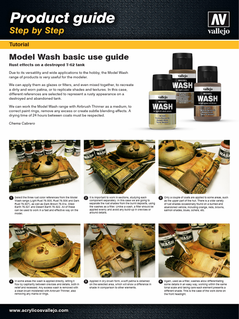 vallejo-stepbystep-model-wash-basic-use-guide-EN | PDF