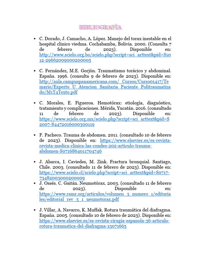 Trauma Toraco Abdominal | PDF