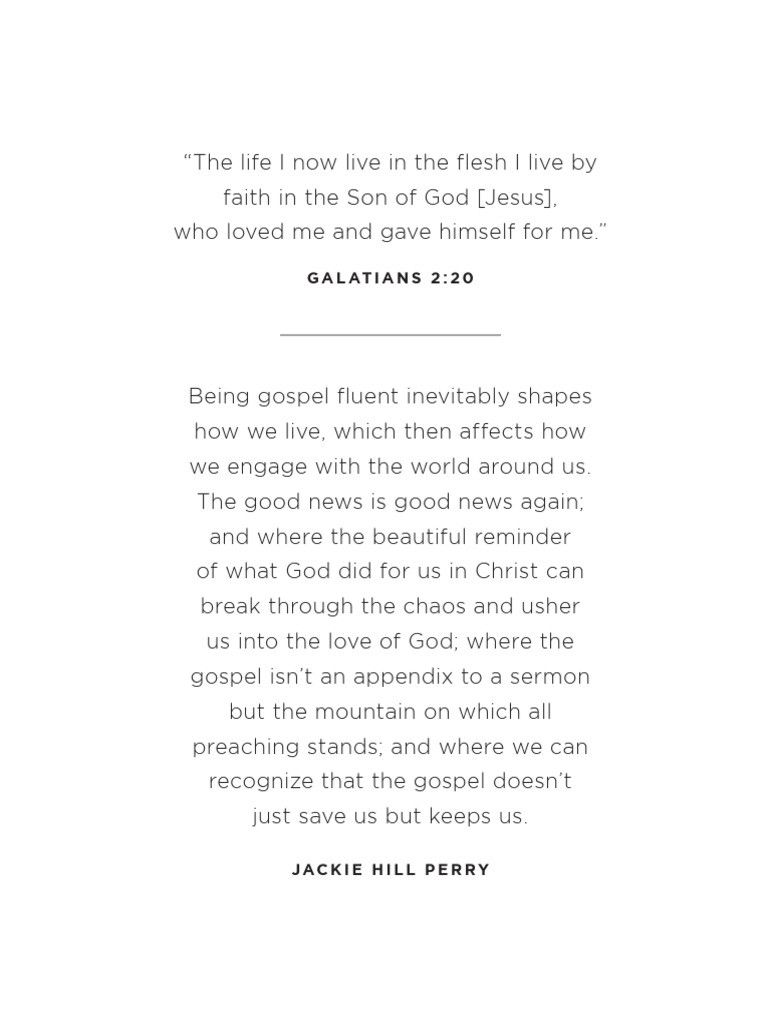 Livro Gospel Fluency | PDF