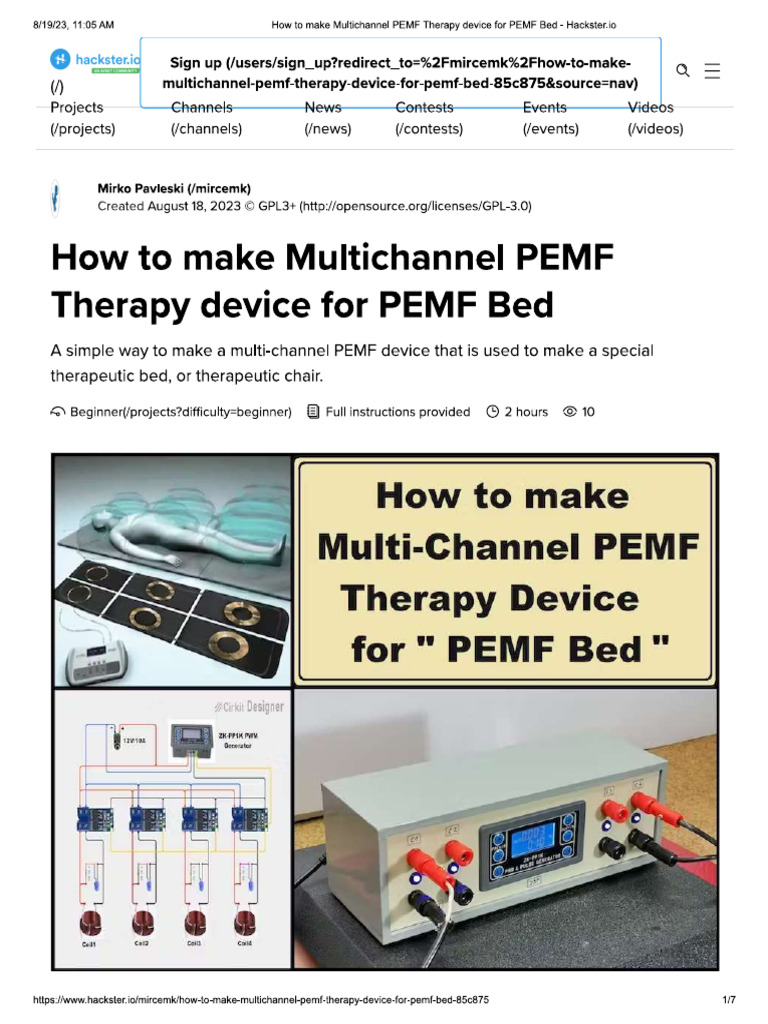 Multichanel PEMF | PDF