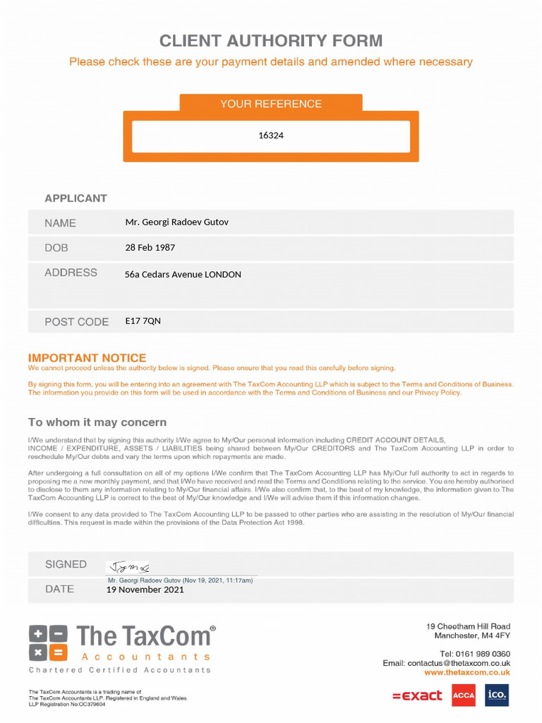 Document Signing Audit Log | PDF