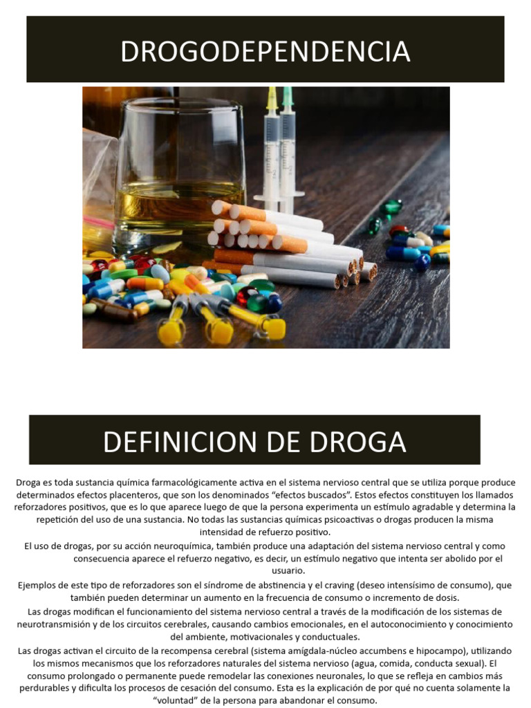 Drogo Dependencia | PDF