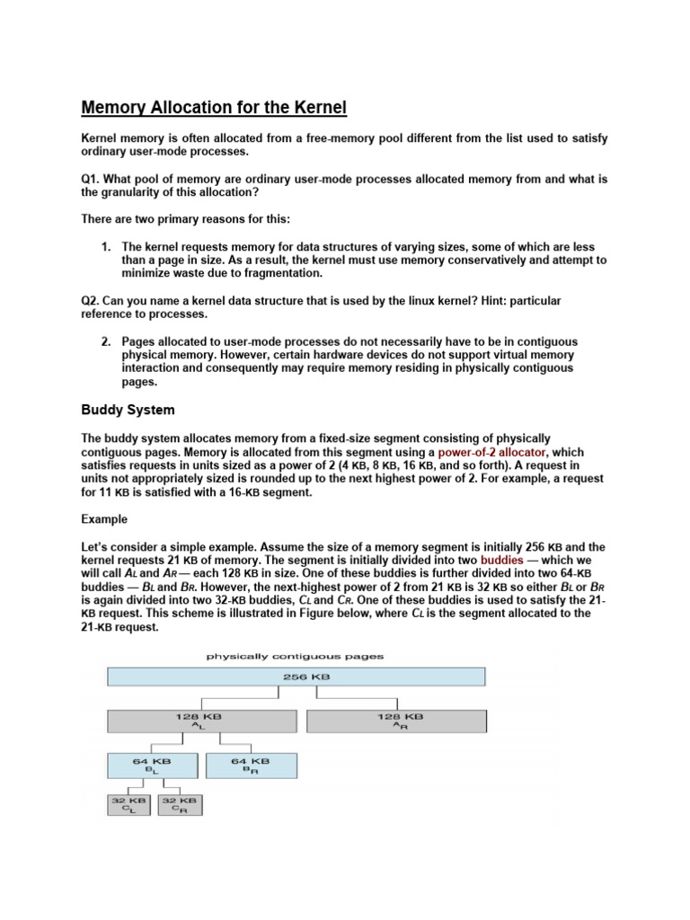 30 Oct Kernel DS and Buddy - SLAB | PDF | System Software | Computing