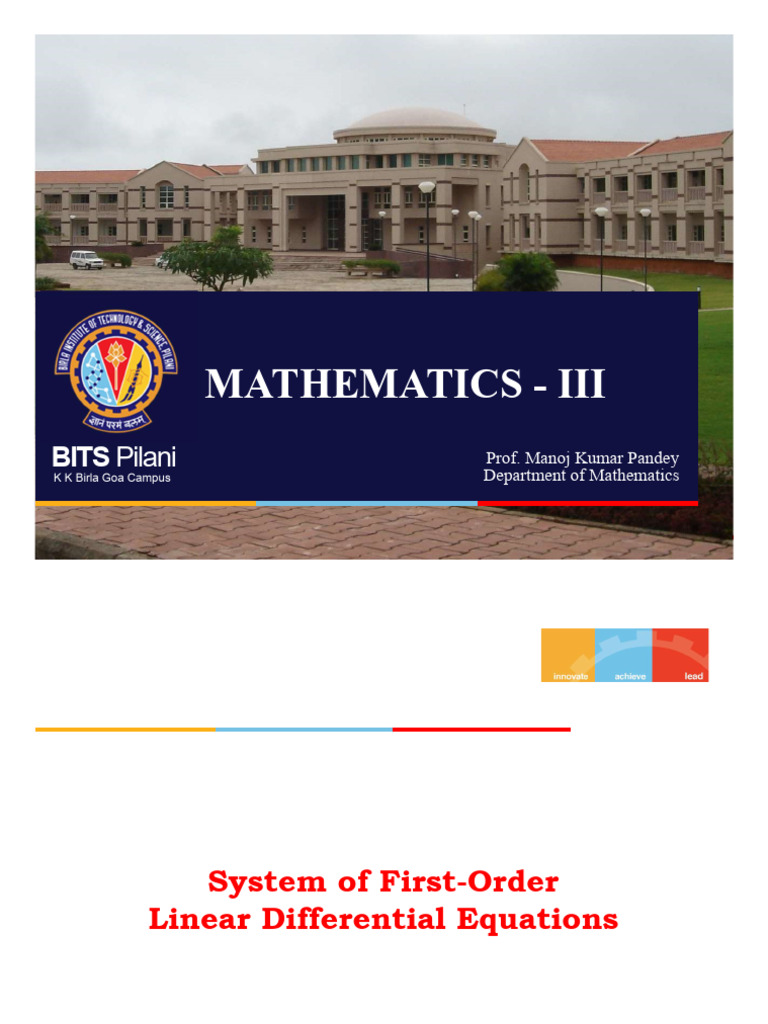 System Of Linear Odes Complete Pdf 7148