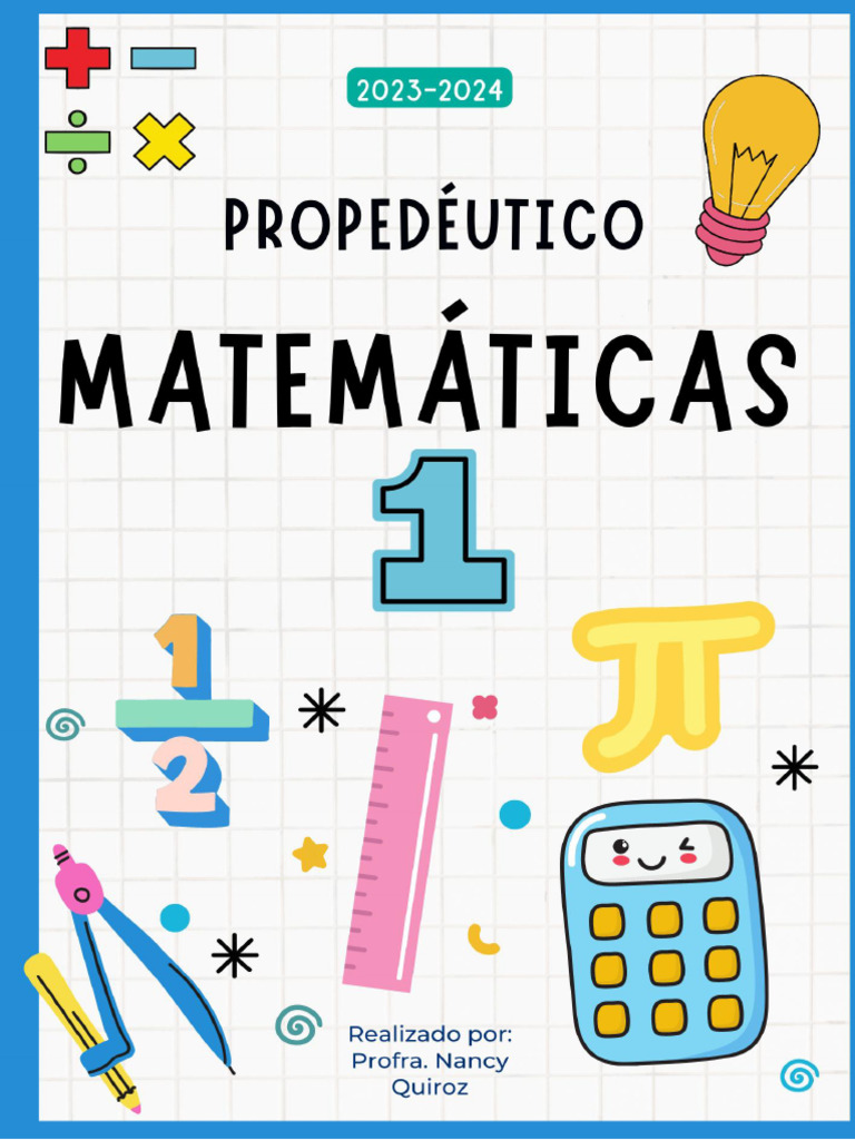 Propedeutico 1 | PDF | Evaluación | Multiplicación
