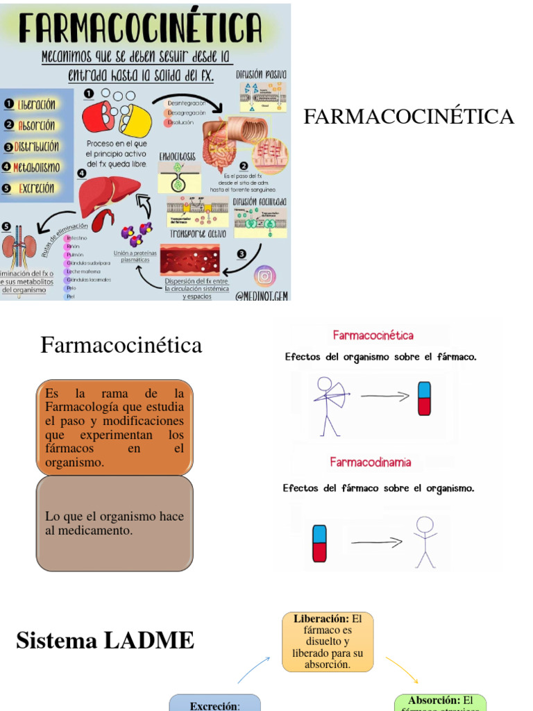 LADME | PDF | Medicamentos con receta | Farmacocinética