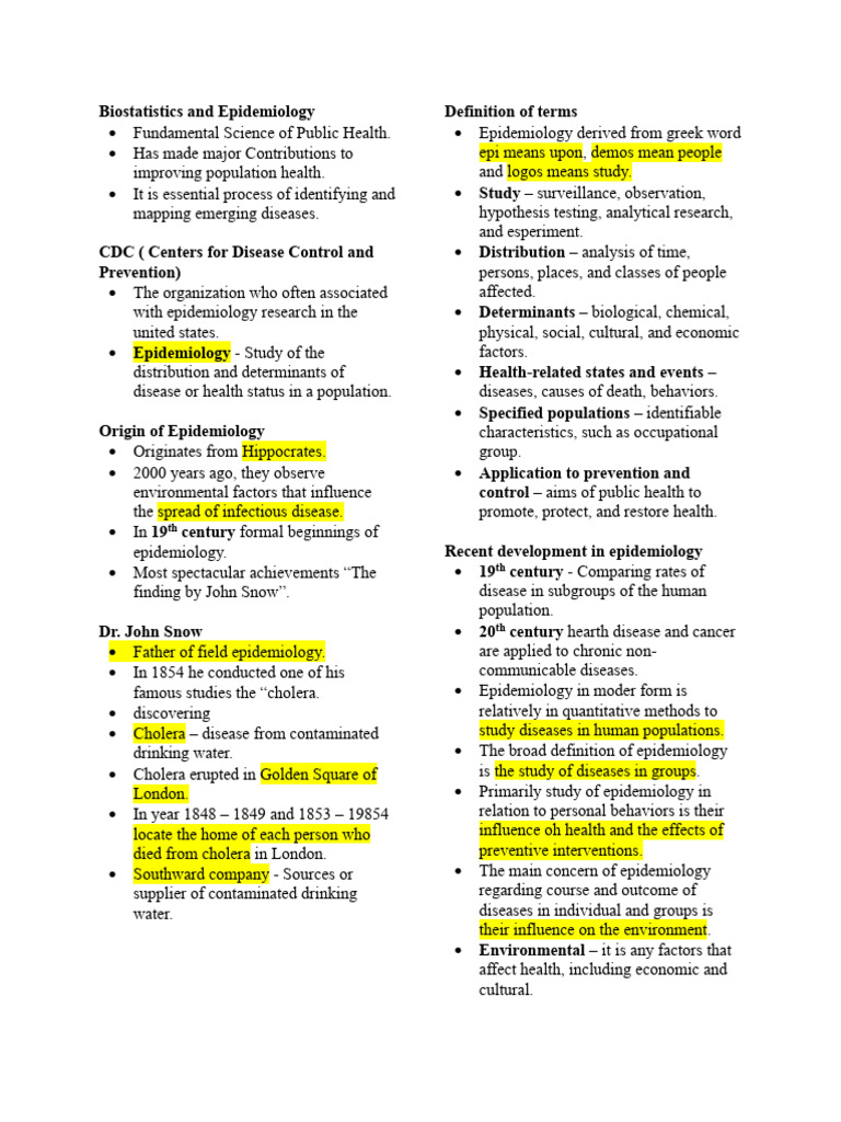 Biostatistics and Epidemiology Laboratory Transes | PDF