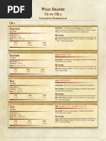 D&D 5E Beast Shapes Overview | PDF | Zoology
