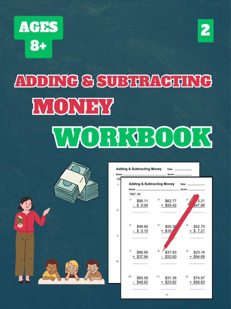 Adding and Subtracting Money Workbook, Level 2 | PDF | Teaching Methods ...