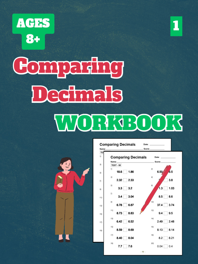 Comparing Decimals Workbook | PDF | Teaching Methods & Materials