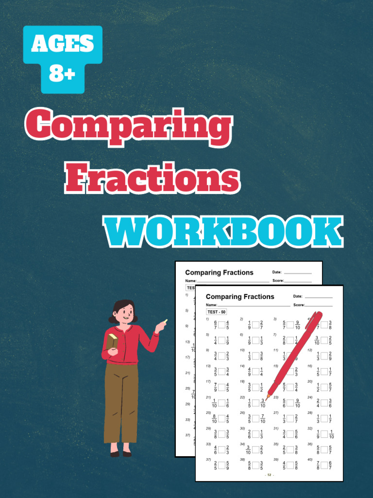 Comparing Fractions Workbook | PDF | Chess