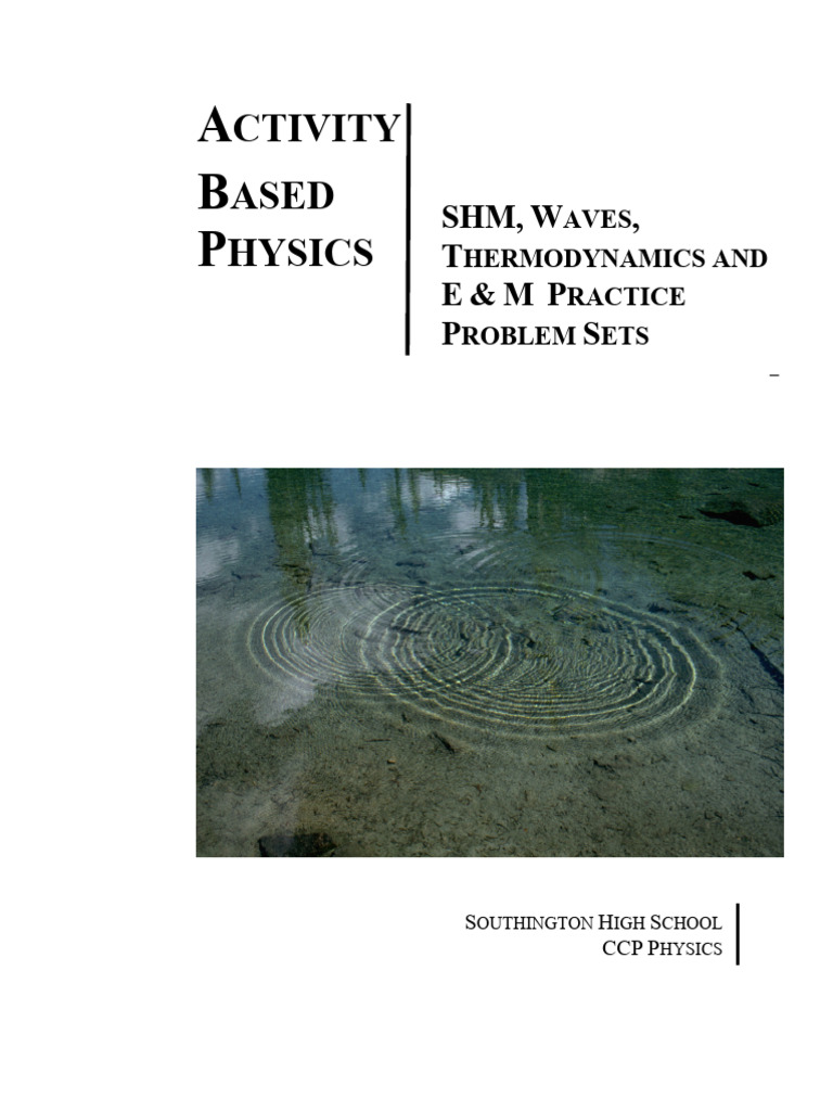 Physics Problem Sets for Students | PDF