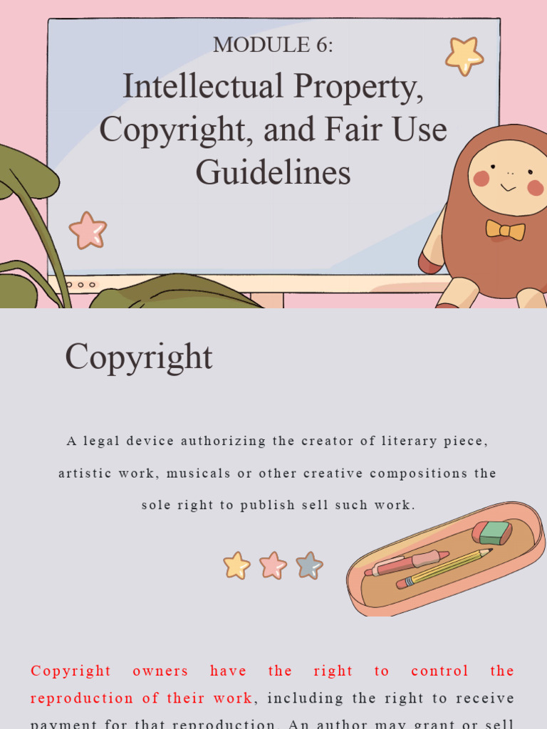04 MIL Intellectual Property Guidelines | PDF | Cyberbullying | Fair Use