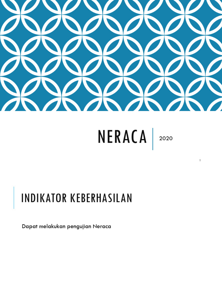 3 Neraca | PDF