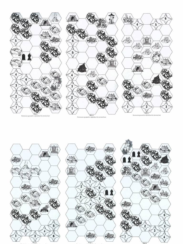 9D6 Quest Maps | PDF