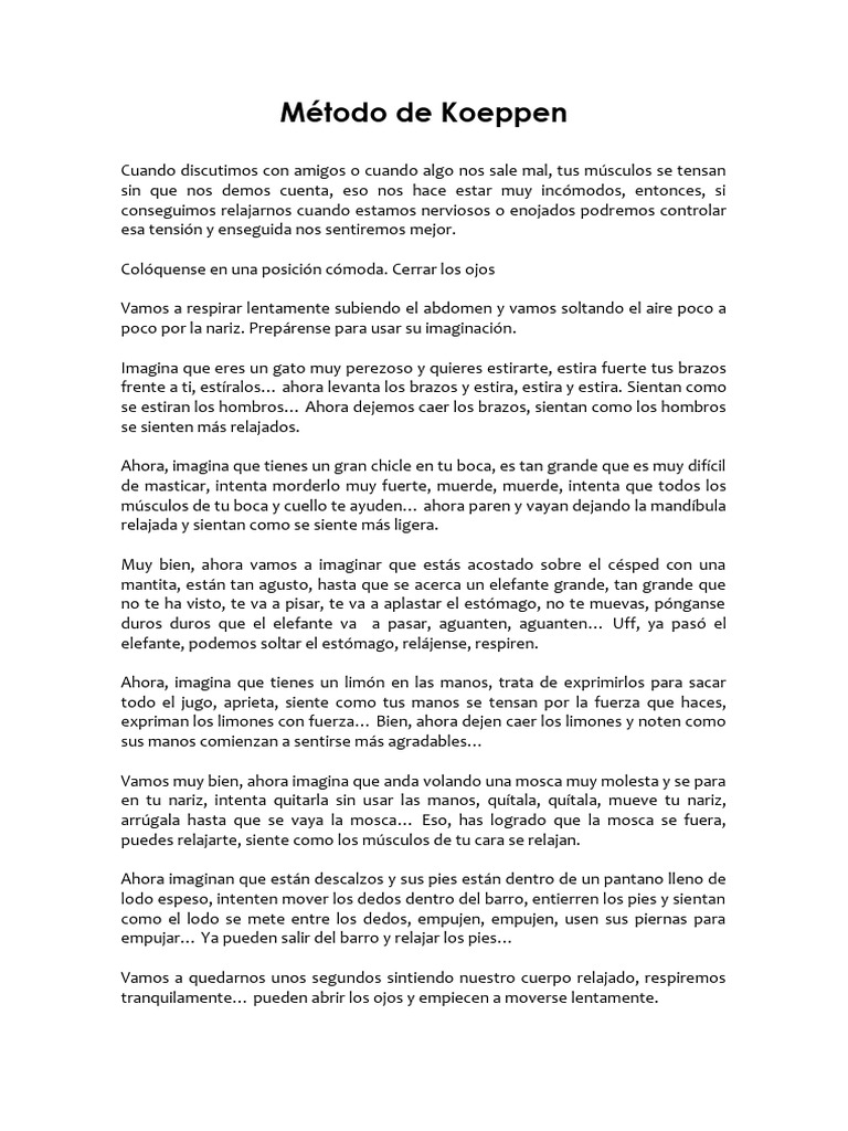 Método de Koeppen | PDF