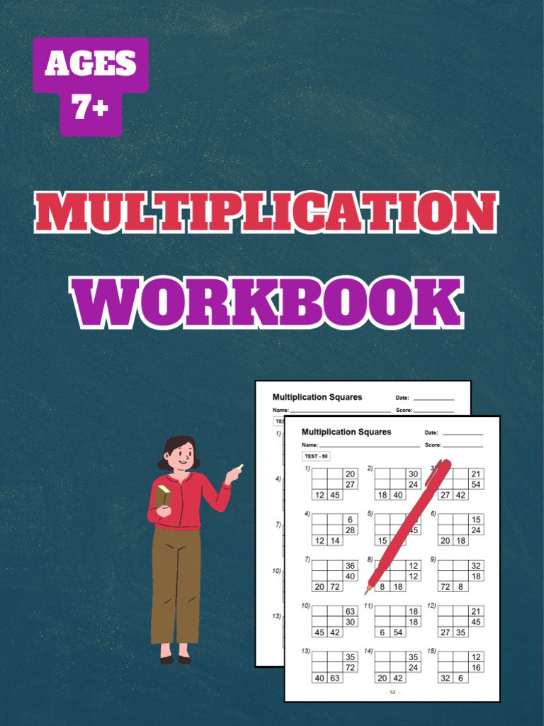 Multiplication Workbook for Ages 7+ | PDF