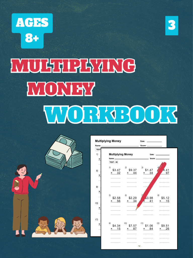 Multiplying Money Workbook | PDF