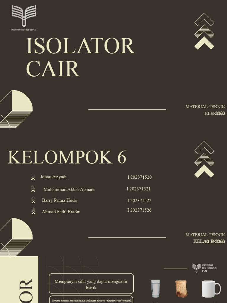 Isolator Cair dalam Teknik Elektro | PDF